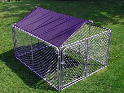 Galvanized Chain Link Dog Cage ,Chain Link Dog Cage For Sale ,Chain ...